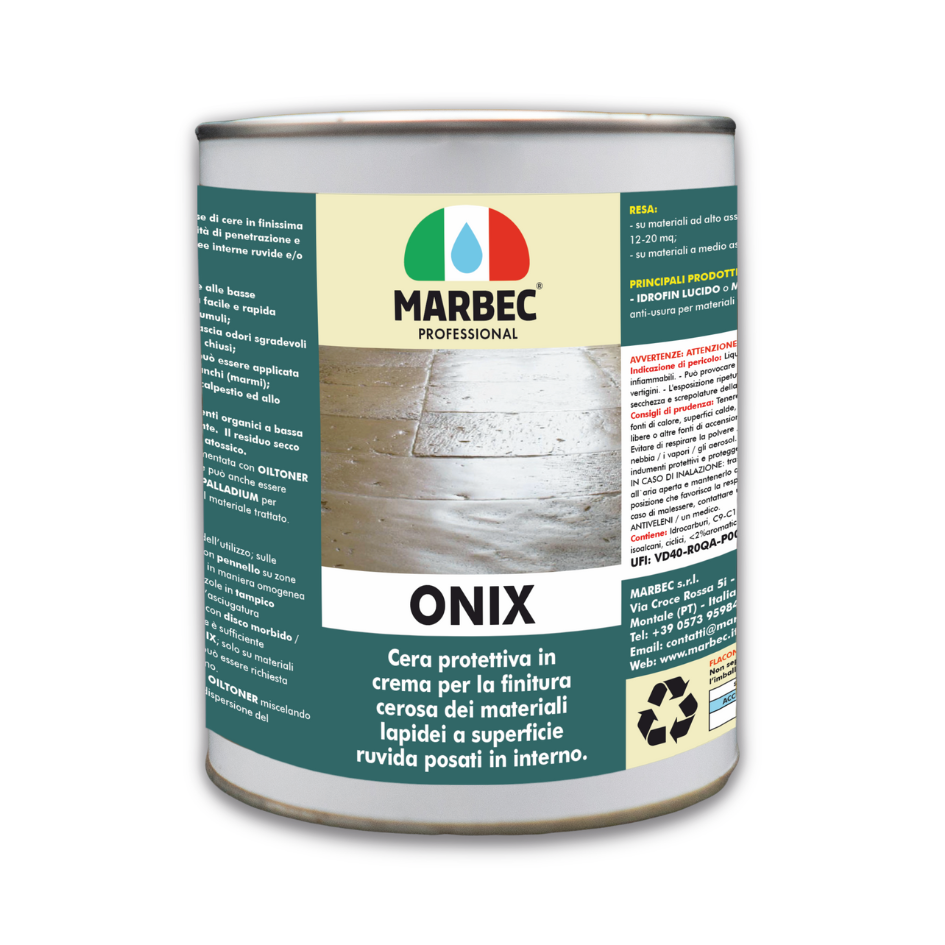 Cire pour pierres brutes et traitées ONIX | MARBEC